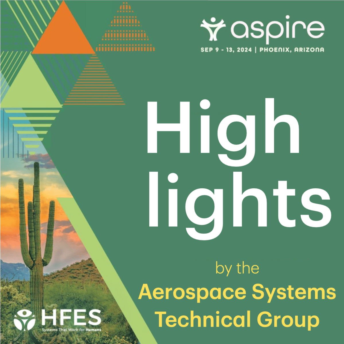 ASPIRE ’24 Highlights – HFES Aerospace Systems